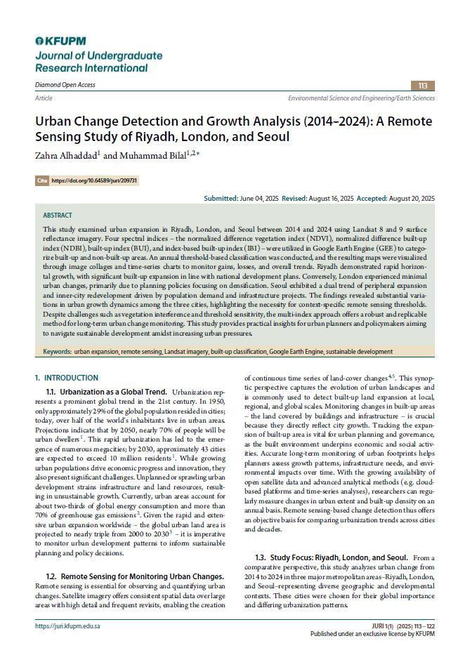 Journal of Undergraduate Research International
