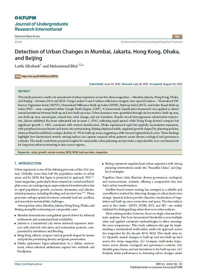 Journal of Undergraduate Research International